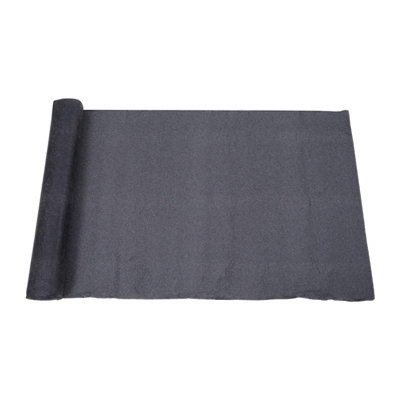 Grey Asphalt Roofing Felt, Bitumen Cover for Houses and Sheds, 500cm x ...