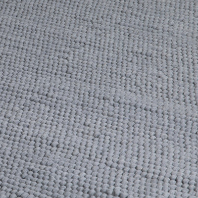 Grey Bubble Large Wool Rug 160 x 230cm | DIY at B&Q