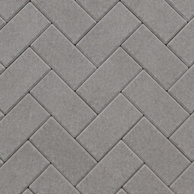 Grey Concrete Block Paving 200mm x 100mm x 60mm (Per m2)