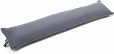 Grey Door Draught Excluder Snake Draught Stopper 92 x 20 cm