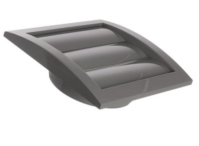 Grey Ducting Gravity Flaps 150mm x 150mm / 100mm