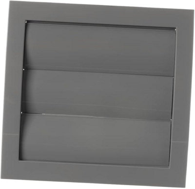 Grey Ducting Gravity Flaps 150mm x 150mm / 100mm