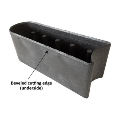 Grey Garden Edging Stone Primeur Stomp Edge Border Rubber Edge ...