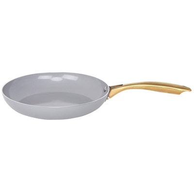 GREY GOLD INDUCTION 10 PC COOKWARE SET NON STICK FRYING PAN SAUCEPAN ...