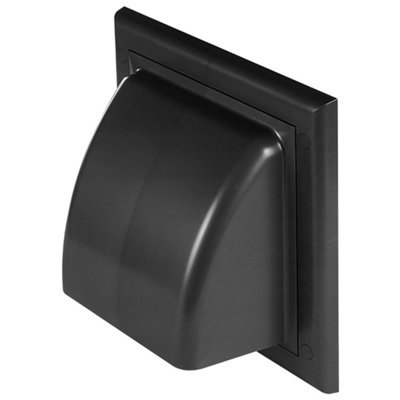 Grey Gravity Flap for 150 mm / 6" Round Wall Outlet - Ventilation Duct ...