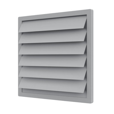 Grey Gravity Grille Vent for Extractor Plate Fans 355mm External ...