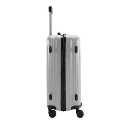 Grey Hardshell Spinner Wheel Luggage Travel Suitcase 24"