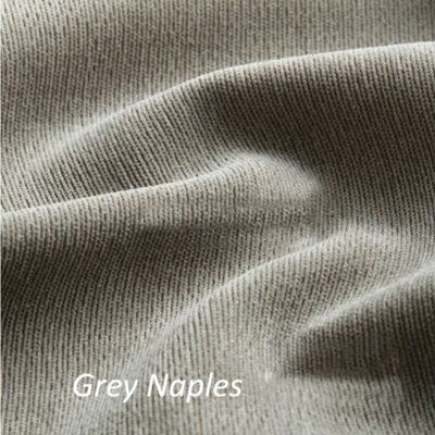 Grey Luxury Naples Upholstery Fabric Material Sample