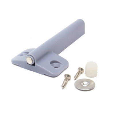 Grey Magnetic Catch for a Sleek, Simple and Secure Closure for Cupboard ...