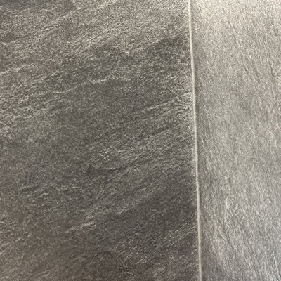 Grey Modern Stone Effect Anti-Slip Vinyl Flooring for Home, Shops ...