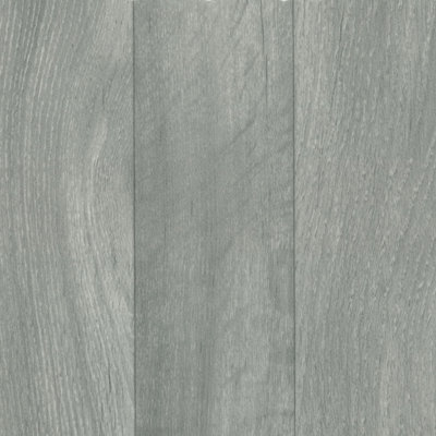 Grey Modern Tile Effect Anti-Slip Vinyl Flooring for Home, Shops ...