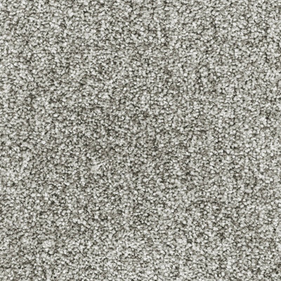 Grey Plain 4.00m Wide Stain Resistant Carpet, Heavy Duty Modern Carpet ...