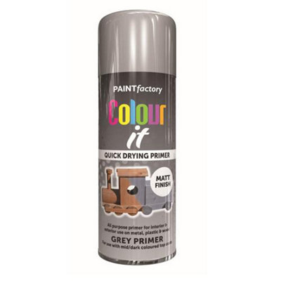 Grey Primer Paint 400ml (Spray)