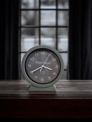 Grey Removable Mantle Clock 15