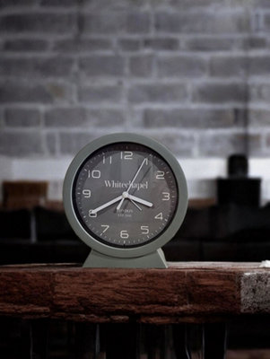 Grey Removable Mantle Clock 15