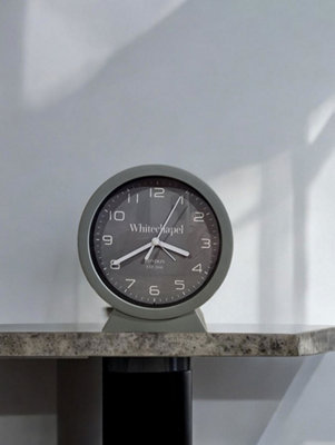 Grey Removable Mantle Clock 15