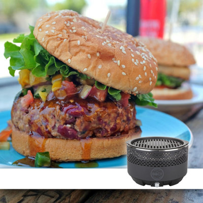 Grey Smokeless BBQ Grill - Alfresco