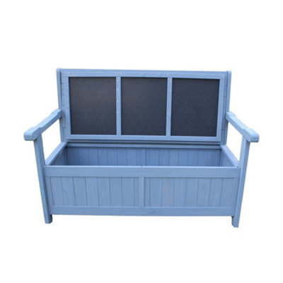 Storage bench with back store