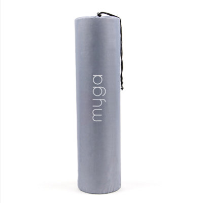 Grey Yoga Mat Carry Bag for Easy and Convenient Transport