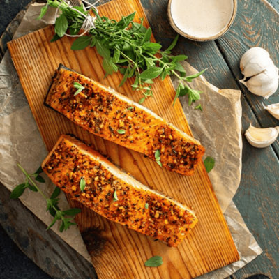 Grilling Roasting Cedar Planks BBQ &Oven (L) 300mm (W) 140mm (T) 14mm ...
