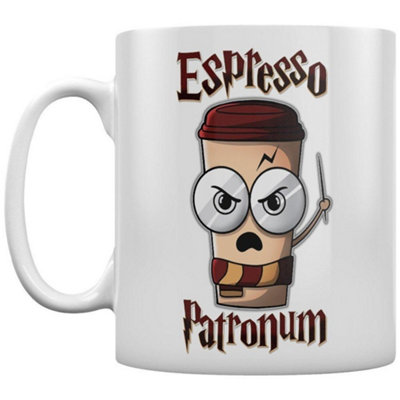 Grindstore Espresso Patronum Mug White (One Size) | DIY at B&Q