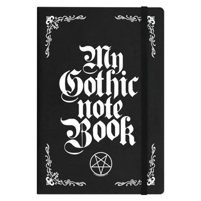 Grindstore My Gothic A5 Notebook Black/White (One Size)