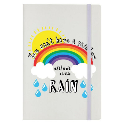 Grindstore You Cant Have A Rainbow Without A Little Rain A5 Notebook ...