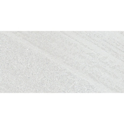 Griniti Gris Grey Stone Effect 300mm x 600mm Rectified Porcelain Wall ...