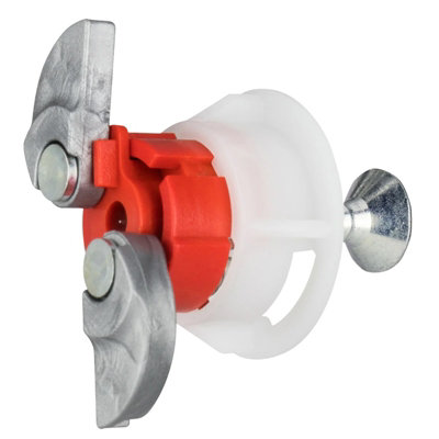 GRIPIT Grip it Red 18mm 74kg Capacity Plasterboard Fixings and Screws 25 Pack