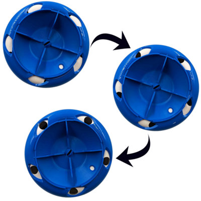 Grit Spreader Hand Held Rock Salt Shaker Spreader