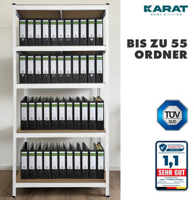 Grizzly Heavy Duty Shelving Rack Boltless Metal Garage Storage System ...