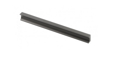 GROOVE - handle - total length 190mm - black | DIY at B&Q