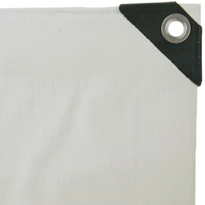 GroundMaster 200gsm Flame Retardant Tarpaulin (2.7m x 3.5m)