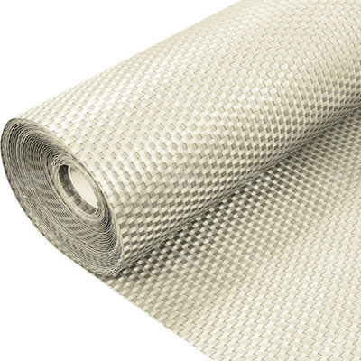 GroundMaster Beige 1M x 20M Rattan Privacy Screening Fence Border Guard ...