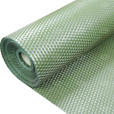 GroundMaster Green 1M x 5M Rattan Privacy Screening Fence Border Guard ...
