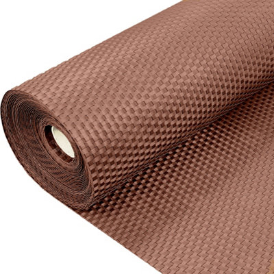 GroundMaster Light Brown 1M x 5M Rattan Privacy Screening Fence Border ...