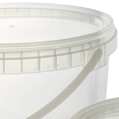 GroundMaster Plastic Storage Tubs 2.5L (3 Tubs)