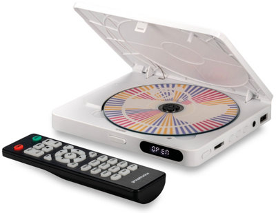Grouptronics GT-Micro-DVD White Small Multi Region HDMI DVD Player For ...