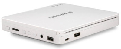 Grouptronics GT-Micro-DVD White Small Multi Region HDMI DVD Player For ...