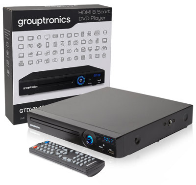 Grouptronics GTDVD-181 Versatile Multi Region DVD and Karaoke Player ...