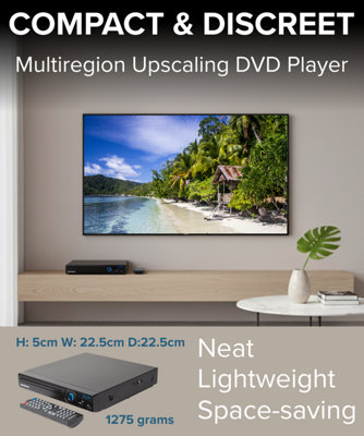 Grouptronics GTDVD-181 Versatile Multi Region DVD and Karaoke Player ...