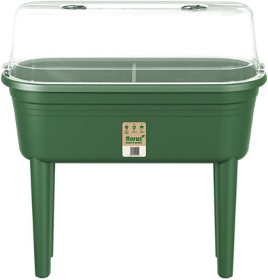 Grow Table Planter Living Green with Transparent Lid W 75 x H 65 x D 37 ...