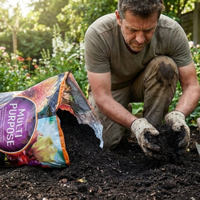 GROWMOOR COMPOST 60L MULTI PURPOSE COMPOST FOR INDOOR AND OUTDOOR ...