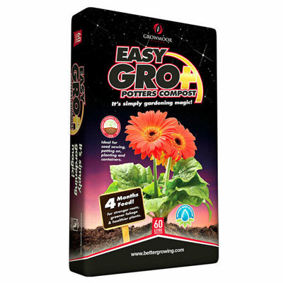 Growmoor Easy Gro Plus Potters Compost 60L