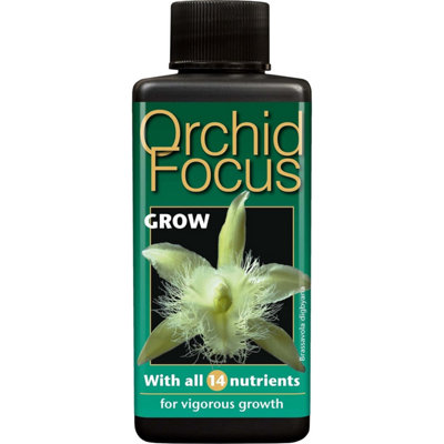 Growth Technology Orchid Plant Focus Grow Feed 100ml