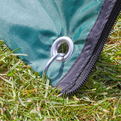 GroZone Cage Garden Cloche - Outdoor Grow House Tent with 2 Zipped ...