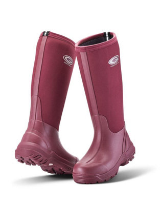 Grubs Frostline red rubber insulated comfort wellington