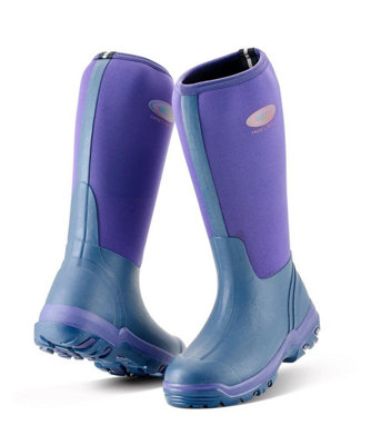 Grubs Frostline violet rubber insulated comfort wellington