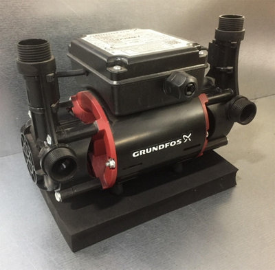 Grundfos Shower Pump Anti Vibration Mat - Noise Reducing Pump Mounting Pad