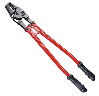 GSProducts 24" Steel Wire Rope Crimping, Swaging & Cutting Tool